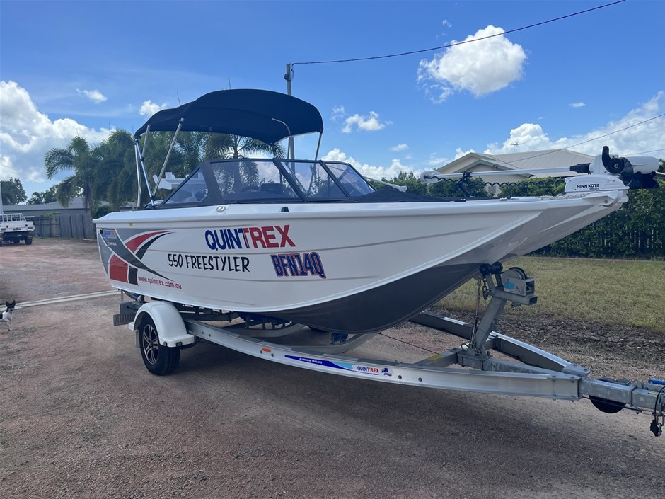 QUINTREX 550 FREESTYLER Auction (0001-50018619) | Grays Australia