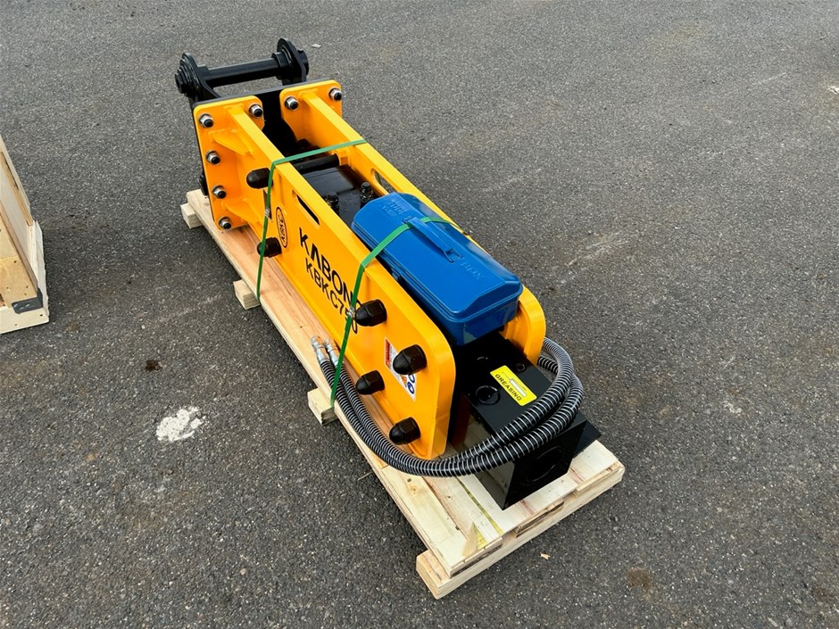 2023 Unused Hydraulic Hammer to suit 8-12 Ton Excavator Auction (0001 ...