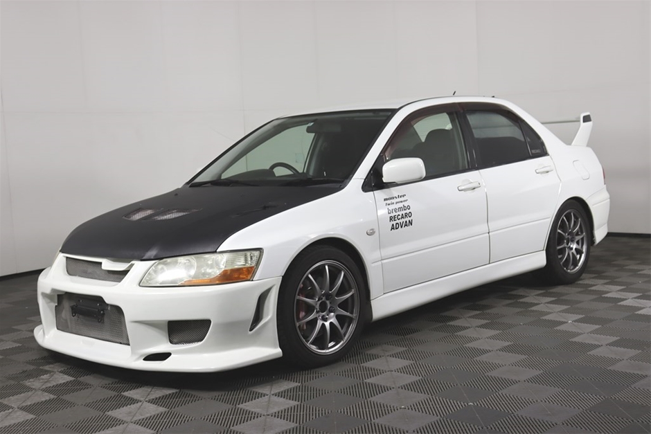 2001 Mitsubishi Evolution VII (Import) Manual Sedan Auction (0001 ...