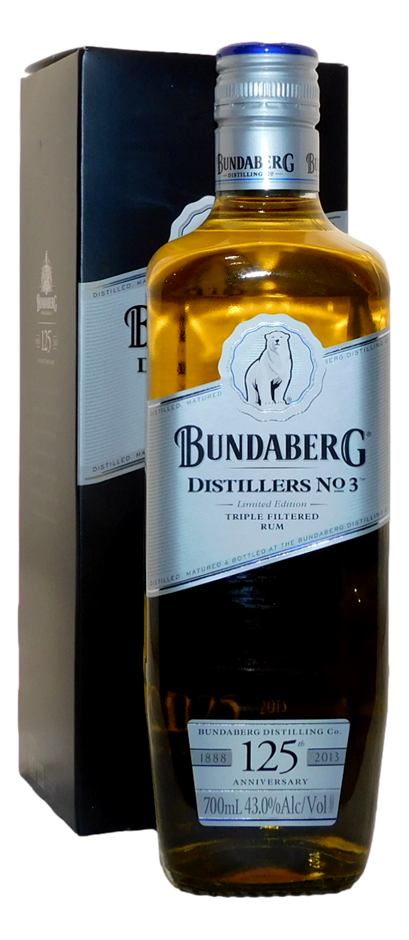 Bundaberg 125th Anniversary Distillers No3 Triple Filtered Rum (1x 700mL) Auction (0012-10723074 ...