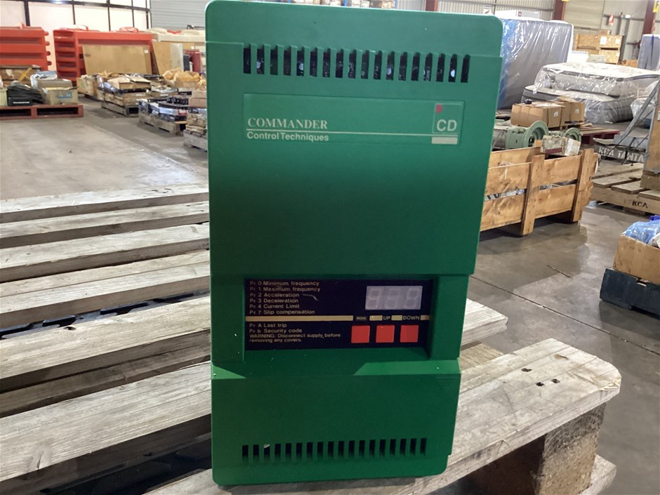 Commander Control Techniques Variable Frequency Inverter Auction (0049 ...