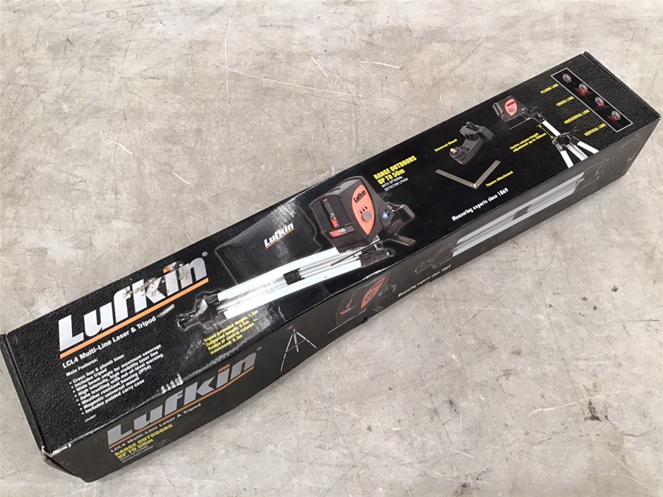 Lufkin Multi Line Laser and Tripod Auction (0095-9040192) | Grays Australia