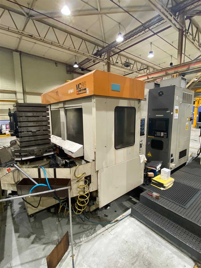 Makino MC86 CNC Machining Centre, type MC86 - A60 Auction (0007-3025021 ...