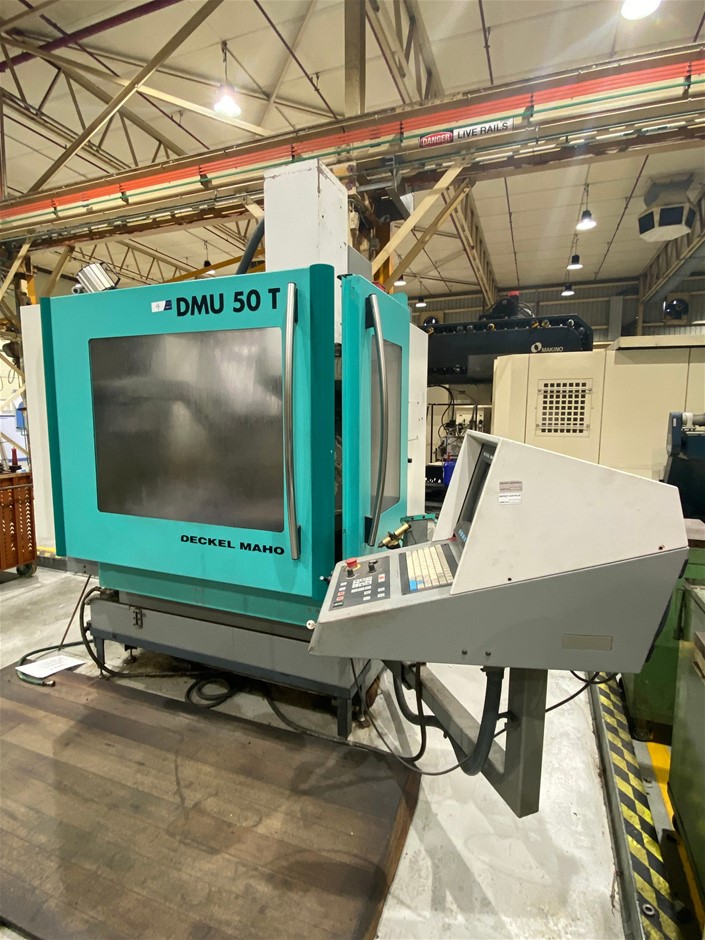 Deckel Maho DMU 50T CNC Milling Machine Auction (0009-3025021) | Grays Australia