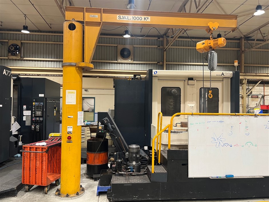 Vetter Trotter Class 2 Radial Arm Jib Crane Auction (0210-3025024 ...