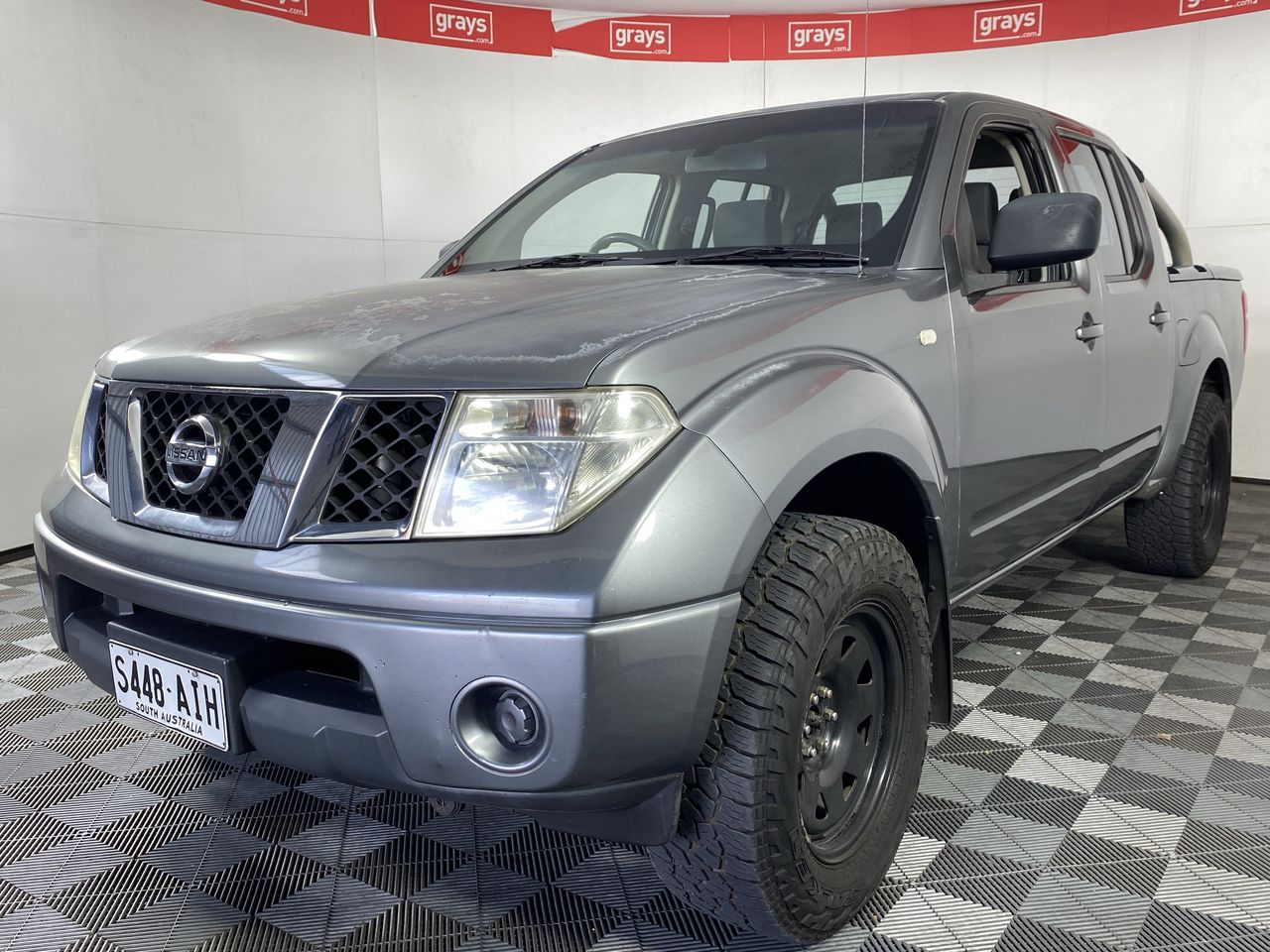 2010 Nissan Navara RX (4X4) D40 Turbo Diesel Manual Dual Cab Auction ...