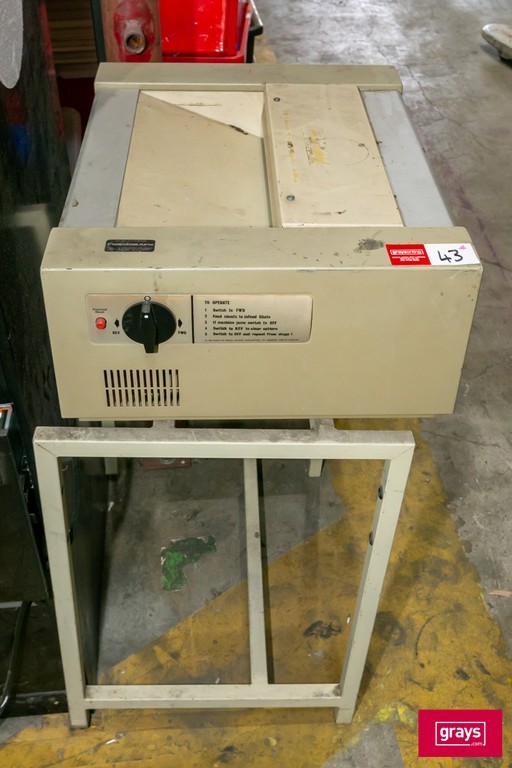 Fordigraph 9512 Paper Shredder Auction (0043-5051755) | Grays Australia