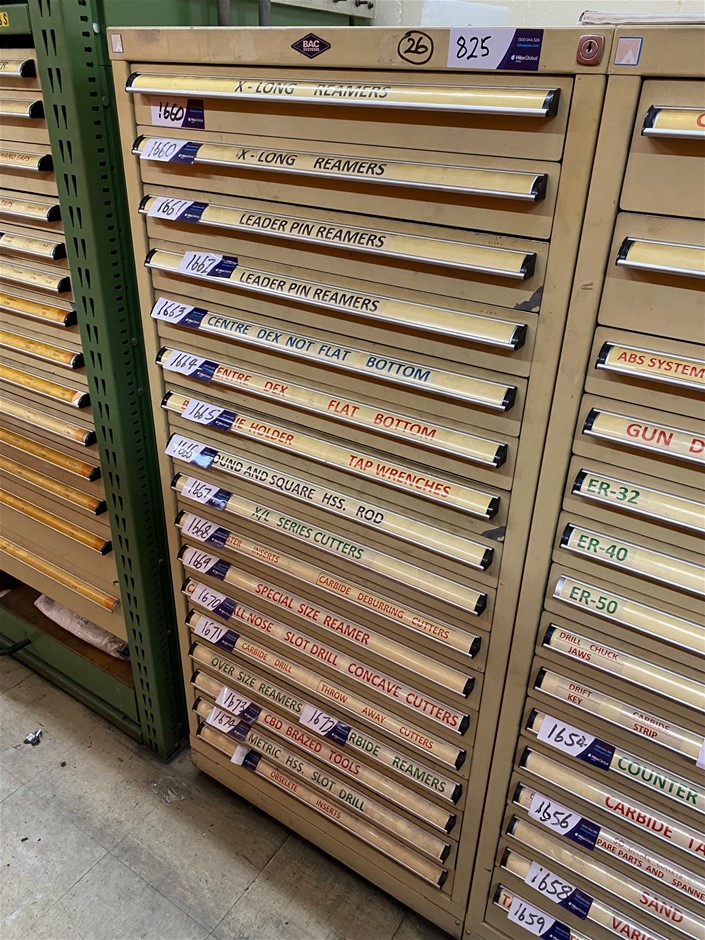 BAC Systems Tool Storage Cabinet Auction (0825-3025021) | Grays Australia