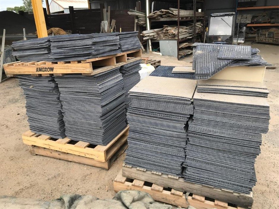 4 x Pallets of Carpet Tiles Auction (0065-3025158) | Grays Australia