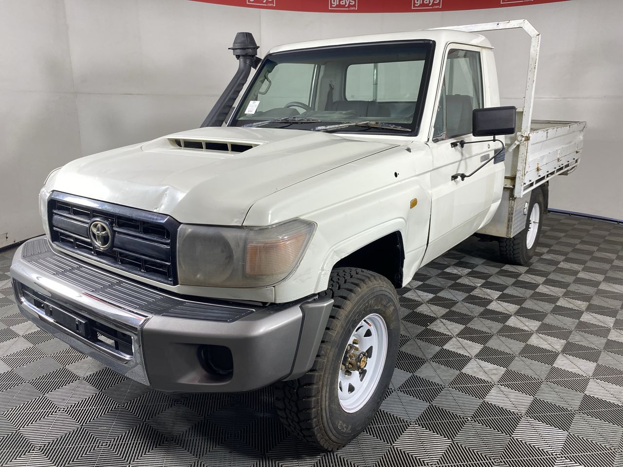 3/2017 Toyota Landcruiser VDJ79 V8 T/Diesel 5spd 4wd Ute Auction (0001 ...