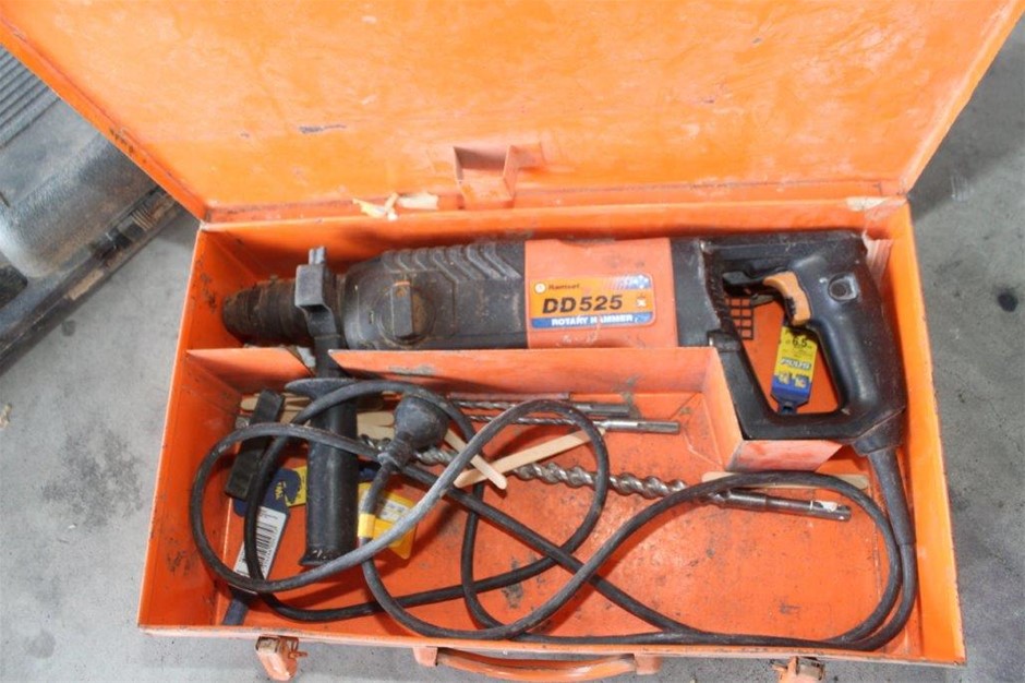 Ramset DD525 Hammer Drill with Steel Case Auction (0024-5052479 ...