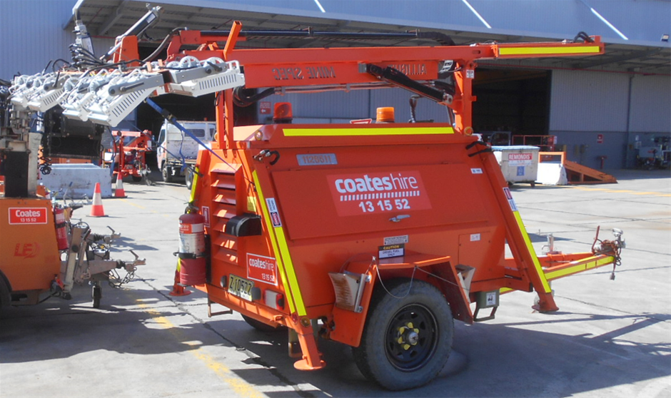 2013 ALLIGHT Lighting Tower LED 170-240k Lumens MS Hyd Out MDG Auction ...