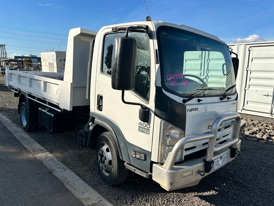 2014 Isuzu NPR 400 Medium (4 x 2) Tipper Truck Auction (0001-3025279 ...