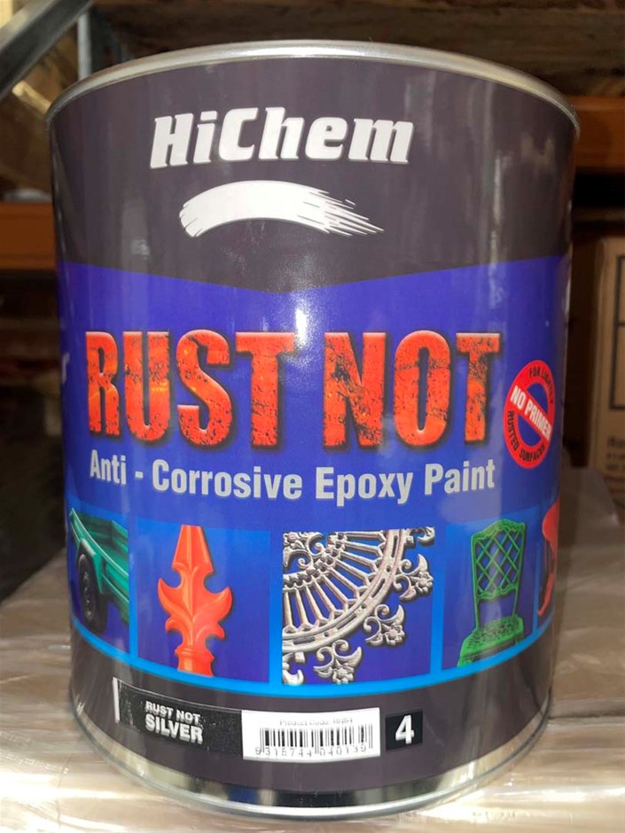 4ltr Silver Epoxy Paint Auction (0194-3025242) | Grays Australia
