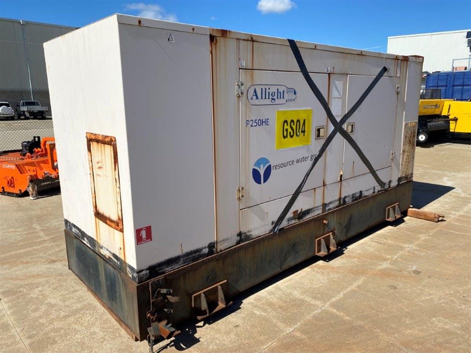 2007 FG Wilson P250HE Generator (Non Runner) Auction (0001-9043701 ...