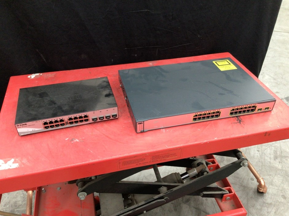 2 x Assorted Networking Switches Auction (0122-3140152) | Grays Australia