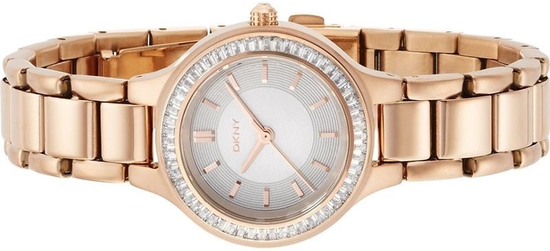 Stunning new DKNY Rose Gold Plated Ladies Watch. Auction (0010-2551950 ...