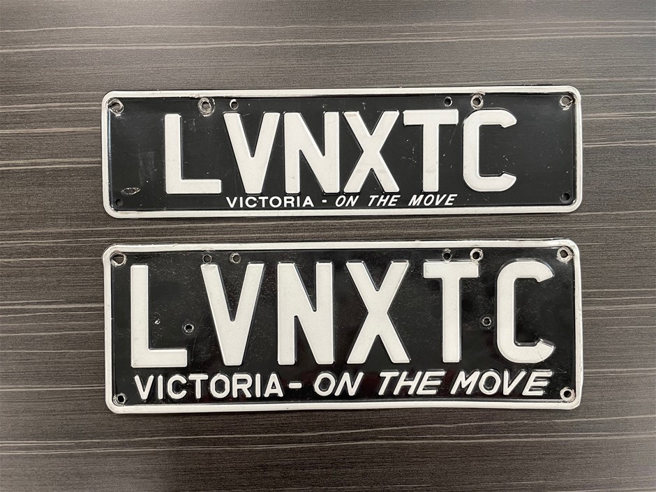 LVNXTC (VIC Number Plates) Auction (0001-20083561) | Grays Australia