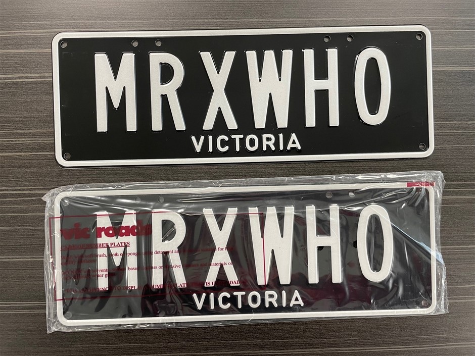 MRXWH0 (VIC Number Plates) Auction (0001-20083654) | Grays Australia