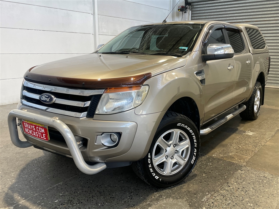 2014 Ford Ranger XLT 4X4 PX Turbo Diesel Automatic Dual Cab Auction ...