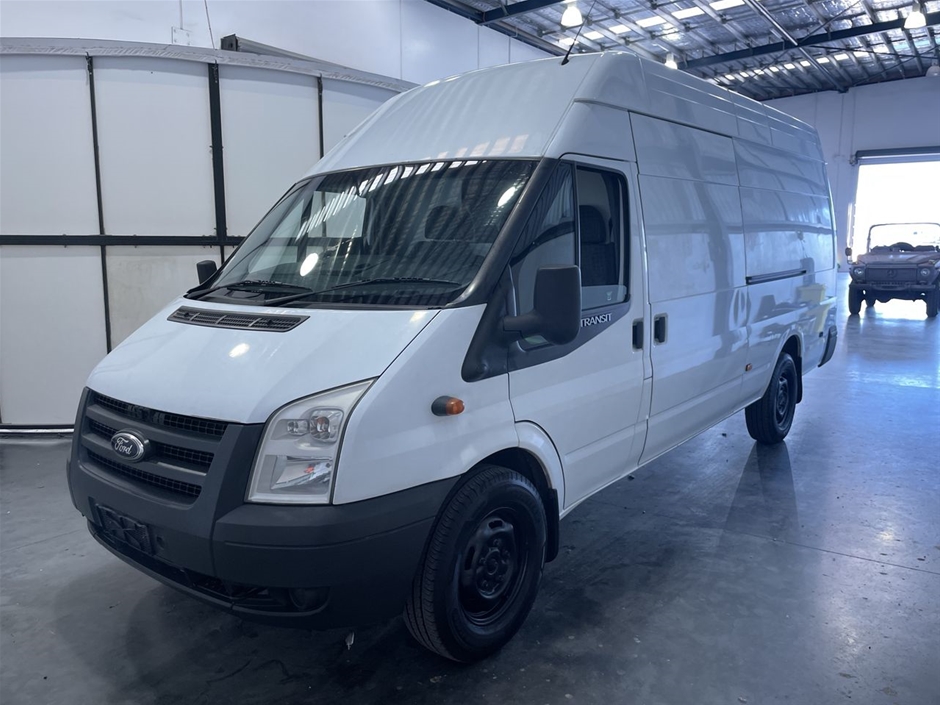 Ford Transit LWB JUMBO RWD H/ROOF VM Turbo Diesel Manual Van Auction ...