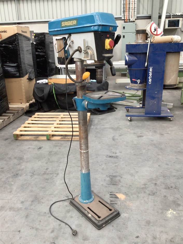 Saber 12 Speed Pedestal Drill Press Auction (0006-3025382) | Grays ...