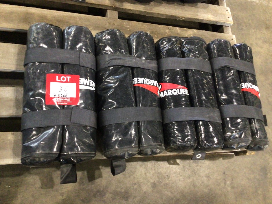 4 x Wrap Around Marquee Post Weights Auction (0036-8017187) | Grays ...