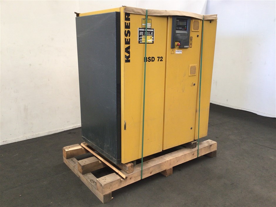 Kaeser BSD 72 Compressor Auction (0002-7044707) | Grays Australia