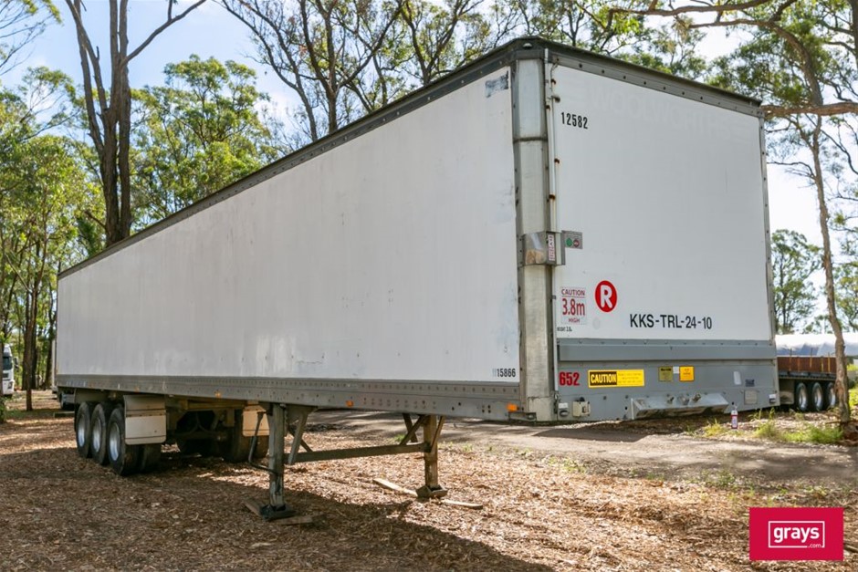 2001 Maxitrans ST3-0D Pantech Trailer Auction (0029-5052611) | Grays ...