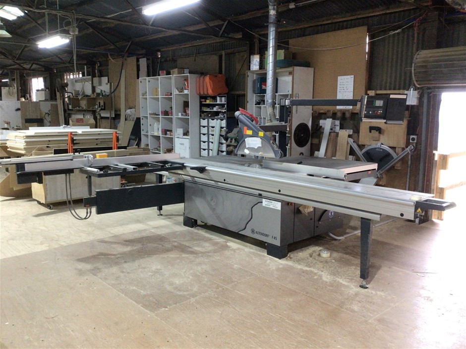 WilHelm Altendorf Sliding Table Saw Auction (0001-3025367) | Grays ...