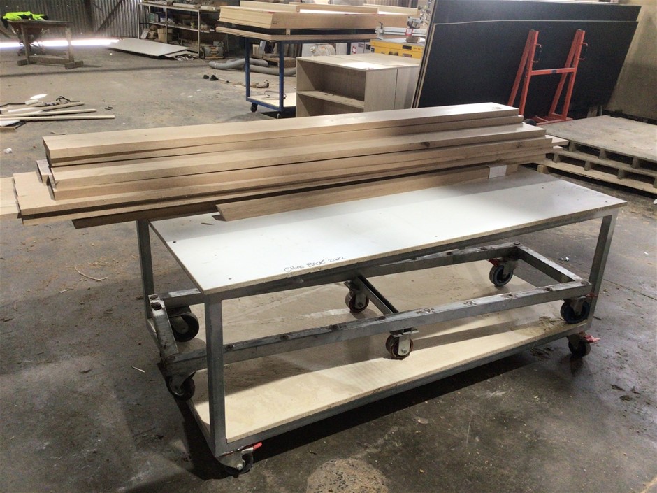 2 x Steel Fabricated Trolley and Contents Auction (0037-3025367 ...