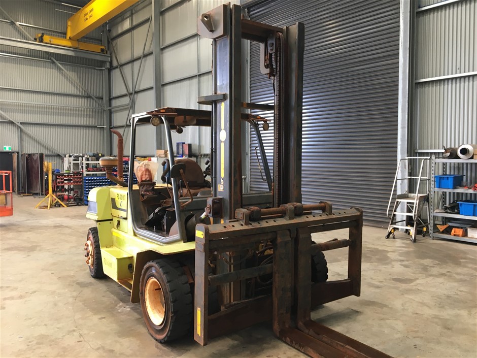 2013 CLARK C80D Forklift - 8.0t - 4.3m - Diesel (Kwinana) Auction (0010 ...