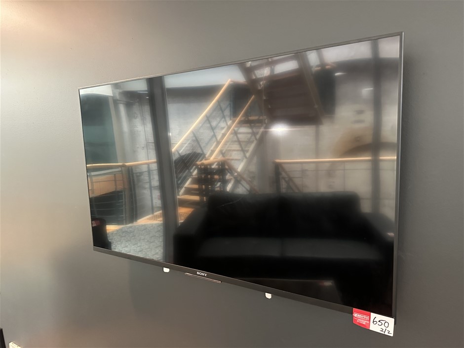 2 x SONY 50" (125cm) screen, Model: KDL50W800C Auction (0650-5052703 ...