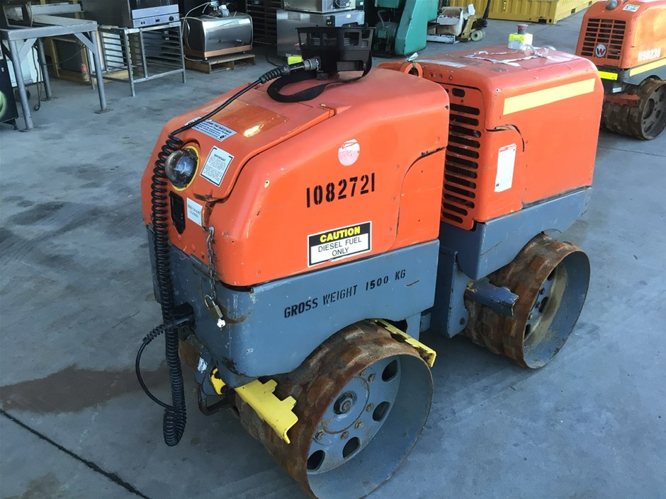 Wacker Neuson Trench Roller With Remote Control Auction (0004-3025453 ...