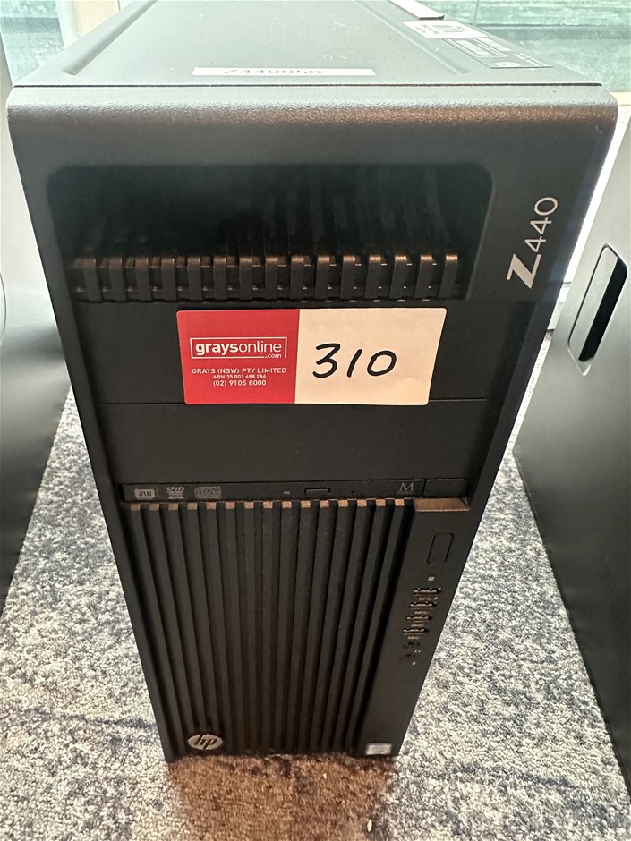HP Z440 Workstation Tower Auction (0310-5052701) | Grays Australia