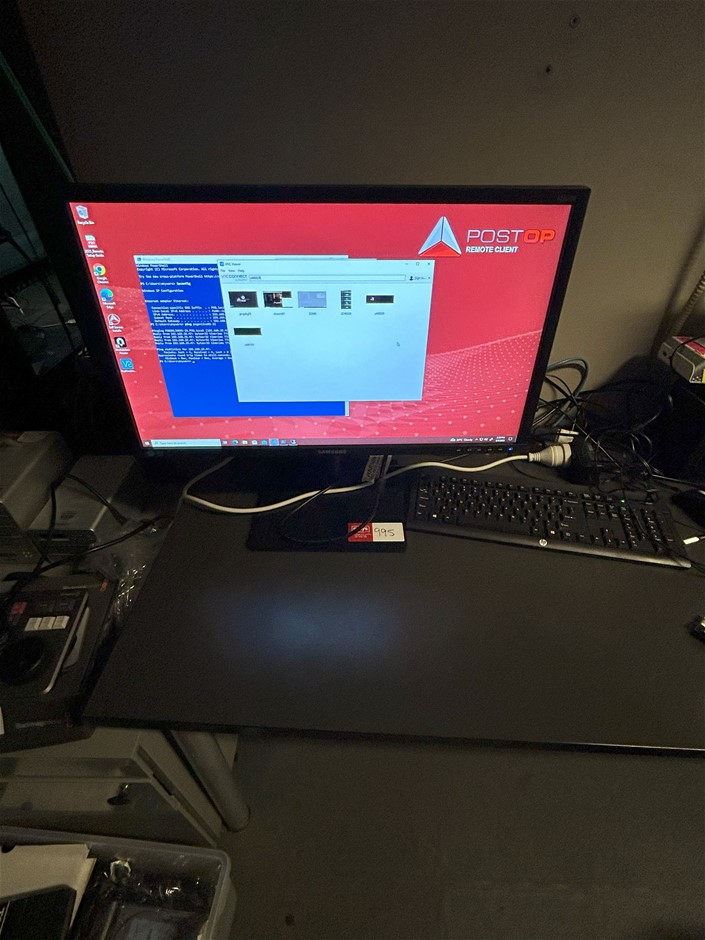 HP Z 220 Workstation with SAMSUNG Monitor S24E450D Auction (0995 ...