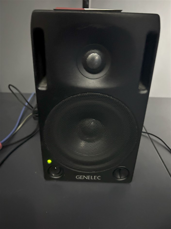 2 x GENELEC 1029A Active Monitor with stands Auction (1132-5052572 ...
