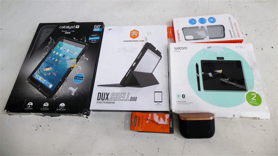 Assorted Phone/ Tablet Accessories and an Earbud Auction (0123-2187805 ...