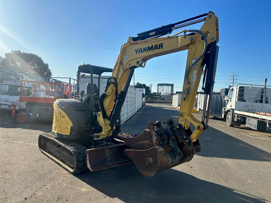 Yanmar ViO45-6B Hydraulic Excavator Auction (0001-3026218) | Grays ...