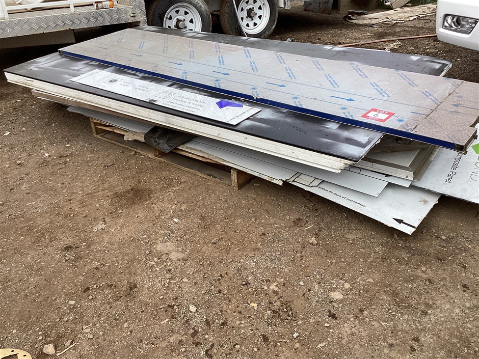 Aluminium Composite Panel, Insulated Sandwich Panel, Pallet x 1 Auction ...