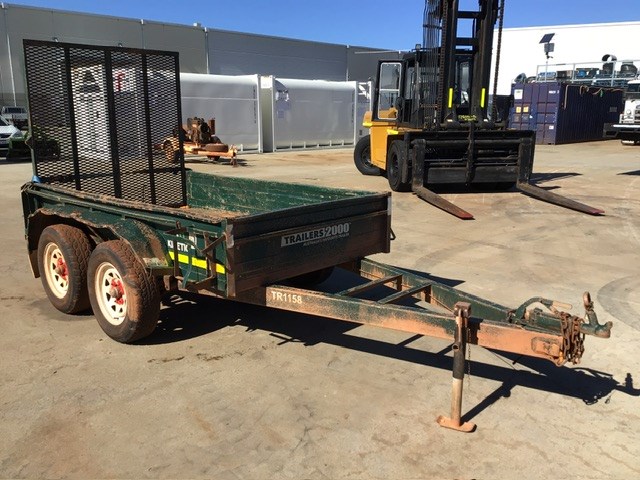 2018 Trailers 2000 Box 9x5 Tandem Box Trailer Auction (0022-9041684 ...
