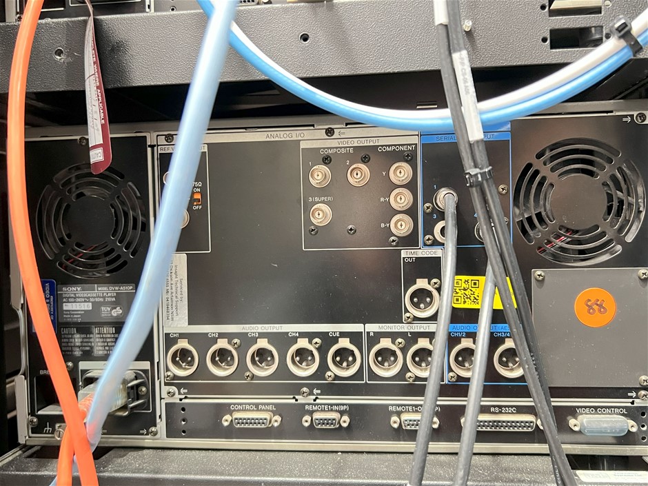 SONY DVW A510P Digital Video Cassette Player Auction (0088-5052744 ...