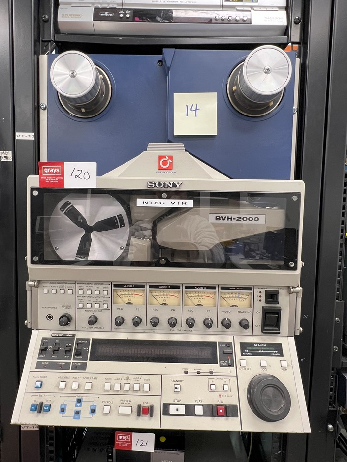 SONY BVH-2000 Videorecorder Auction (0120-5052744) | Grays Australia