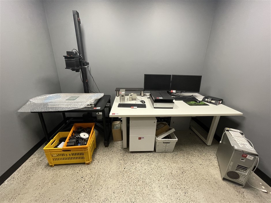 Assorted IT Equip - Incl: CAMBO High Res Image Copy stand + lenses ...