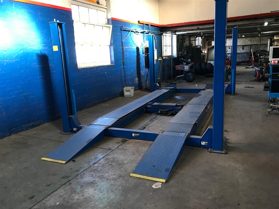 1x Direct Lift 4 Post Hoist Auction (0001-3025486) | Grays Australia