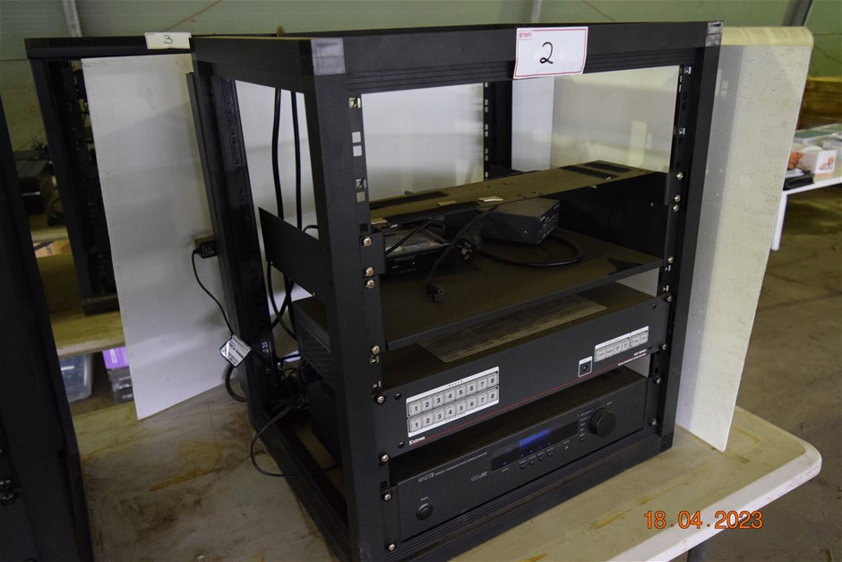 Comms 12Ru Rack Comprising Auction (0002-9041390) | Grays Australia