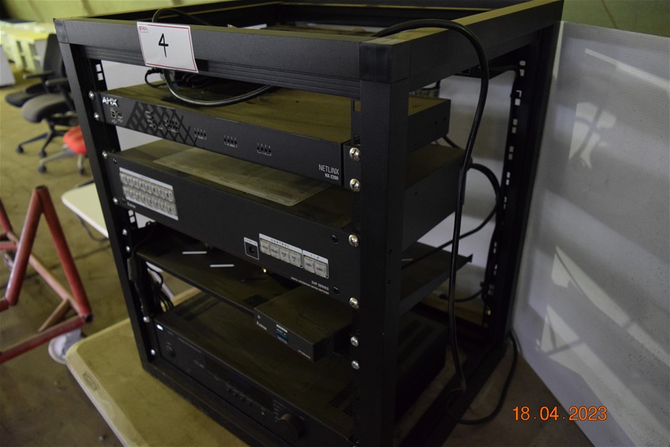 Comms 12Ru Rack Comprising Auction (0004-9041390) | Grays Australia