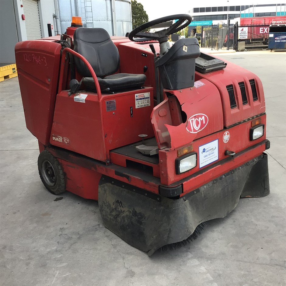 RCM Ride-On Sweeper Auction (0003-3025525) | Grays Australia