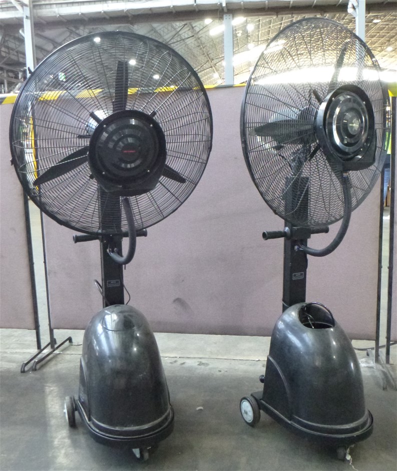 Qty 2 x Detroit DFM75 Portable Misting Fans Auction (0064-5052844 ...