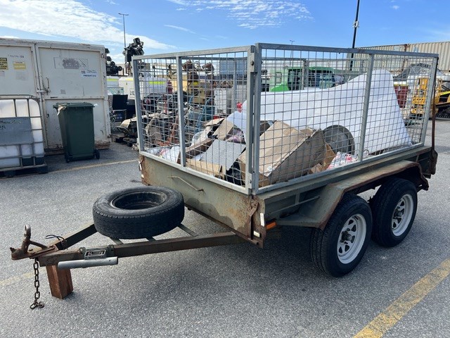 2015 LOADSTAR Tandem Box Trailer Auction (0003-9042133) | Grays Australia